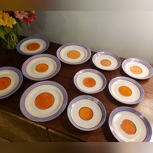 Vintage | Dining | Set Of 1 Vintage Tea Saucerssmall Plates Made In ...